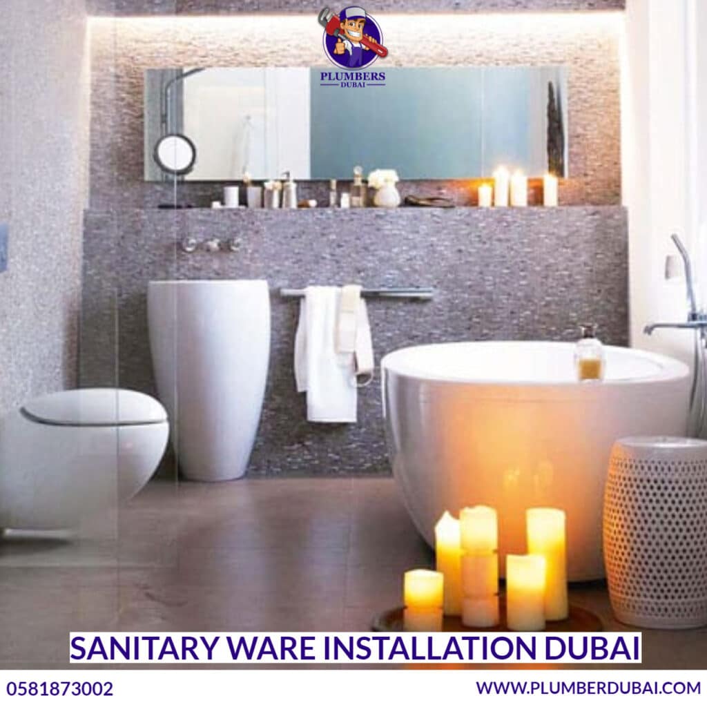 Sanitary Ware Installation Dubai - 0581873002 - Plumber Dubai